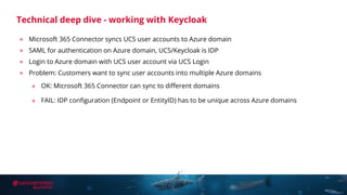 Keycloak as the New Identity Provider for UCS - Felix Botner & Erik ...