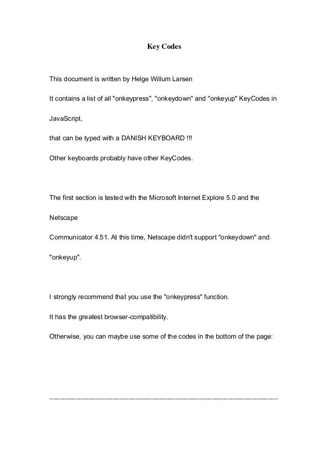 45 Numpad Key Codes Javascript Javascript Nerd Answer