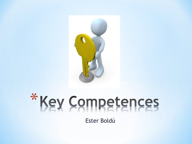 Key competences slideshare | PPT