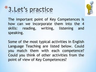 Key competences slideshare | PPT