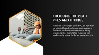 Key Components of a Successful Mechanical Piping Installation. | PDF