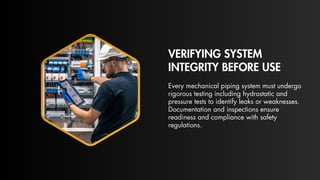 Key Components of a Successful Mechanical Piping Installation. | PDF