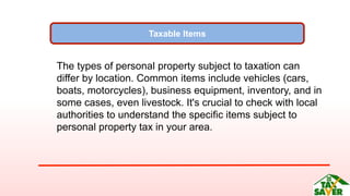 Key Components of Personal Property Tax.pptx