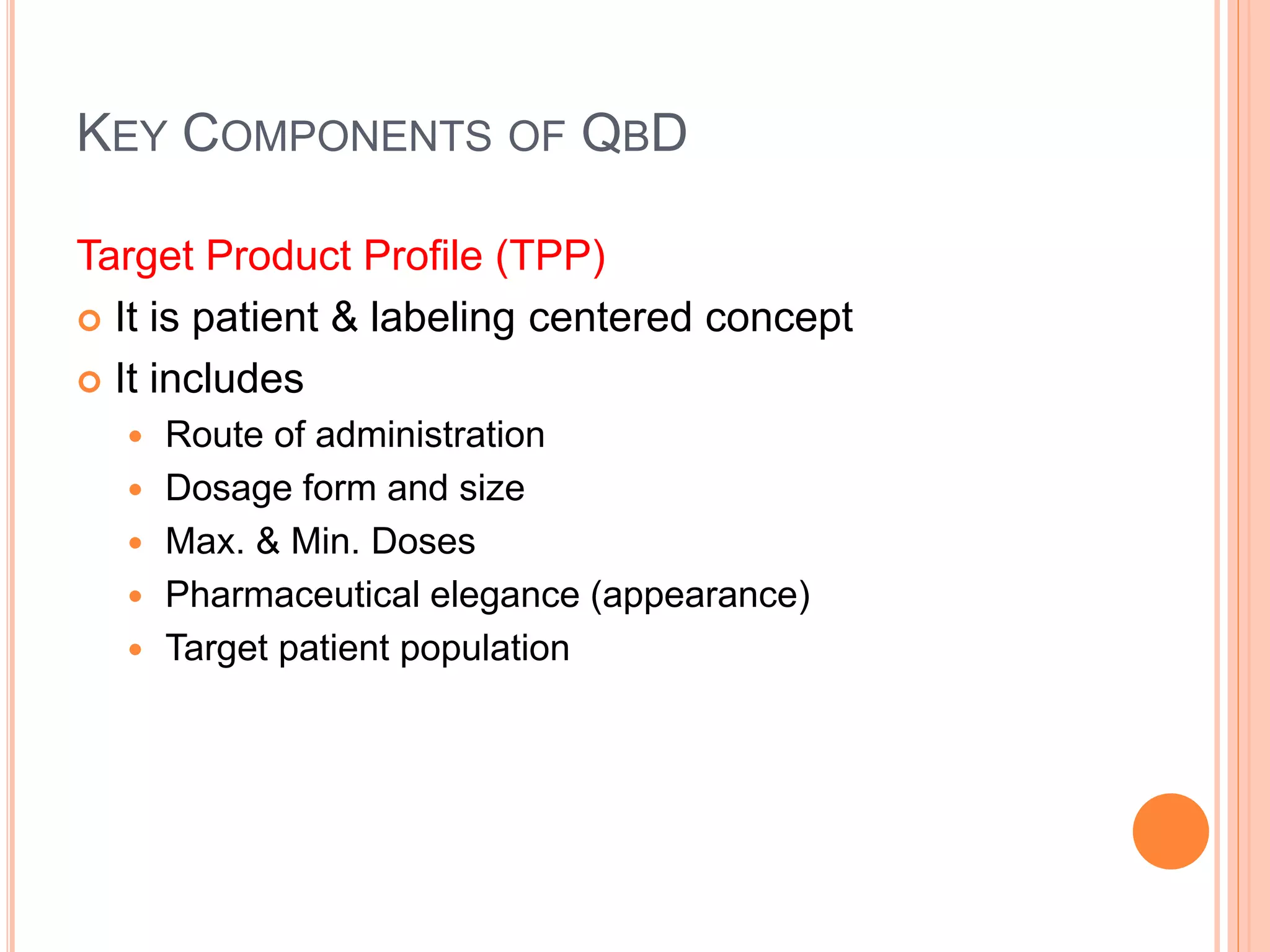 Key Components of Pharmaceutical QbD, an Introduction | PPTX ...