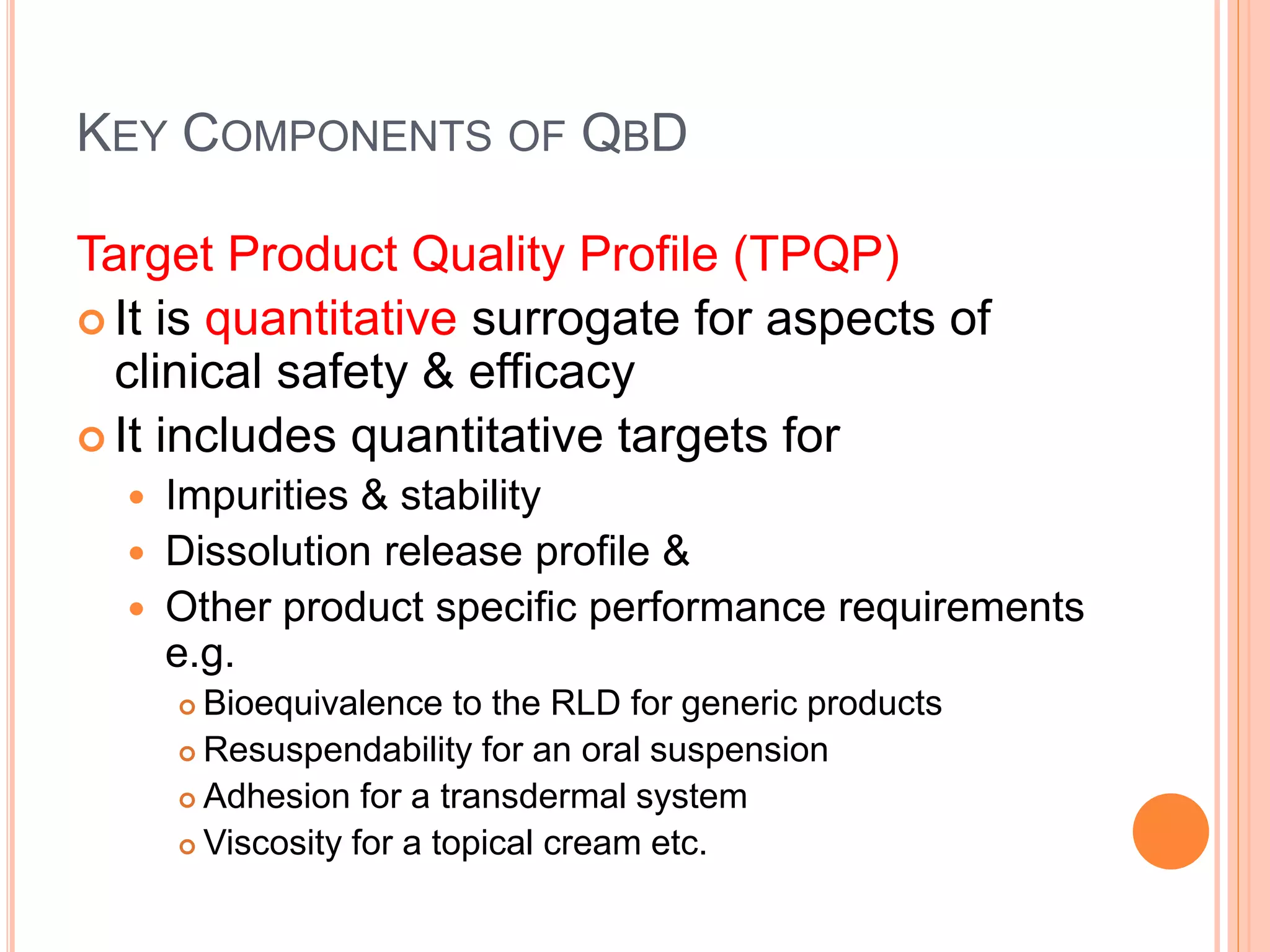 Key Components of Pharmaceutical QbD, an Introduction | PPTX ...