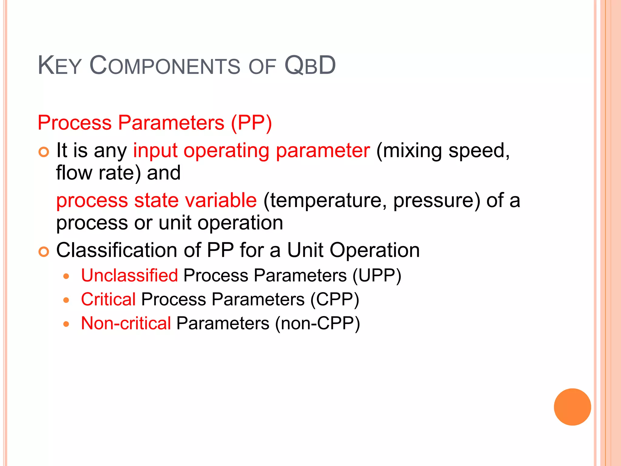 Key Components of Pharmaceutical QbD, an Introduction | PPTX