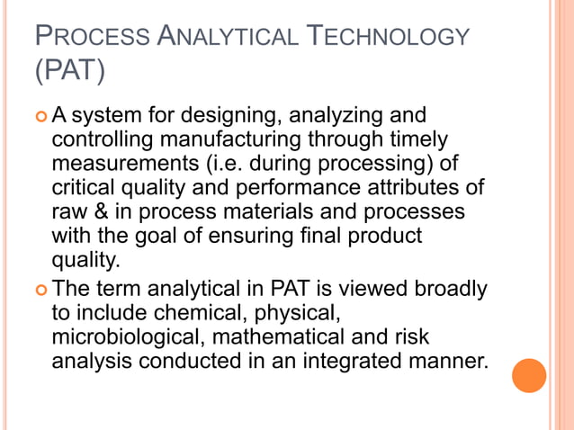 Key Components of Pharmaceutical QbD, an Introduction | PPTX ...