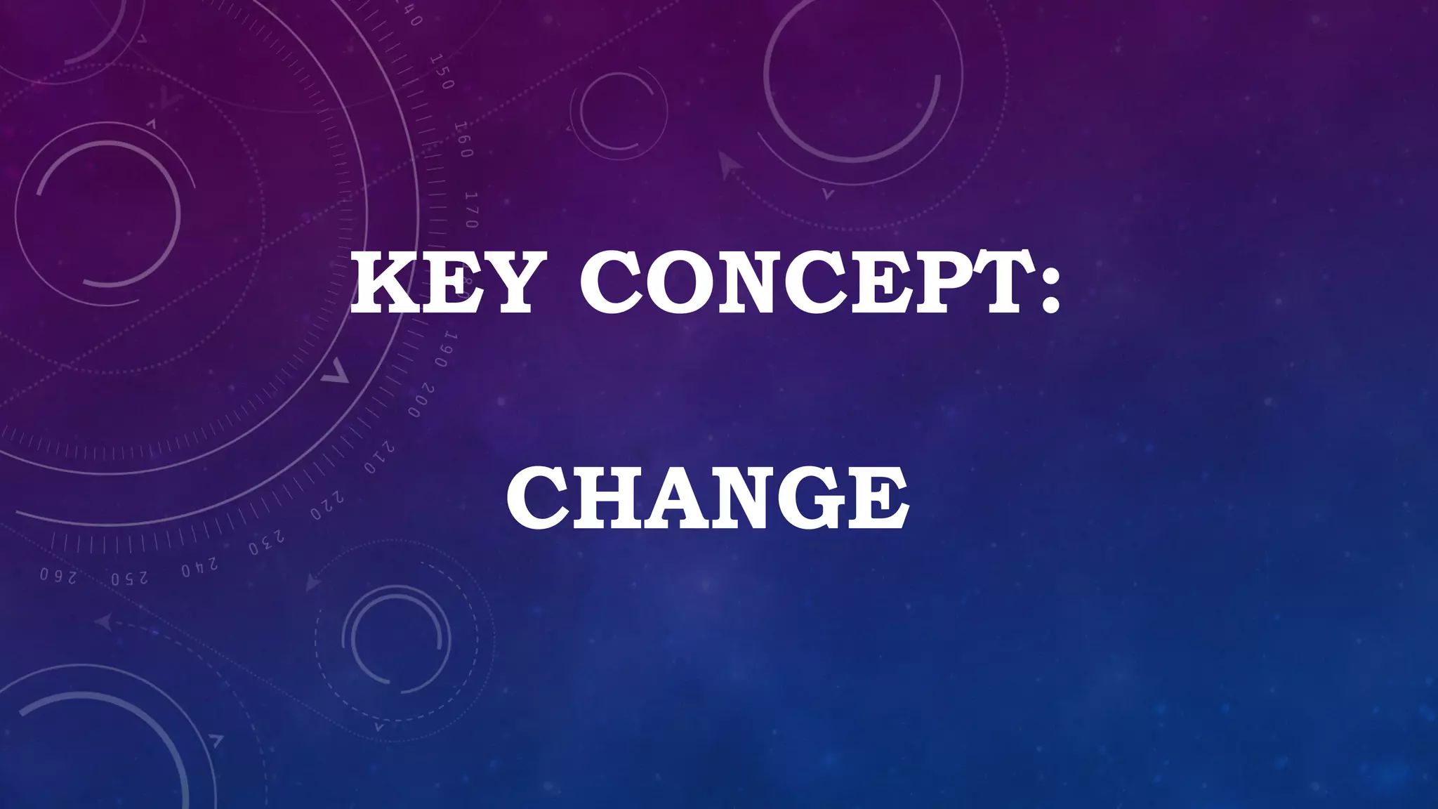 Key Concept: Change | PPT