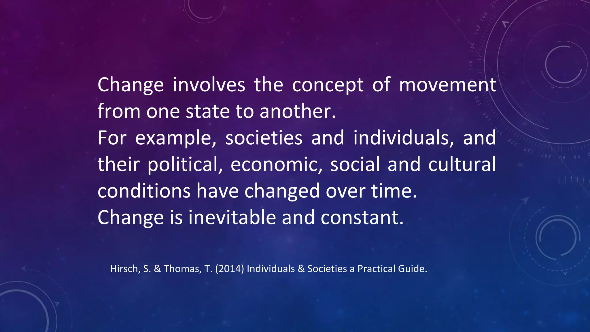 Key Concept: Change | PPT