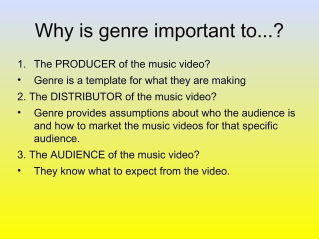 Key concept genre rick altman | PPT | Genres