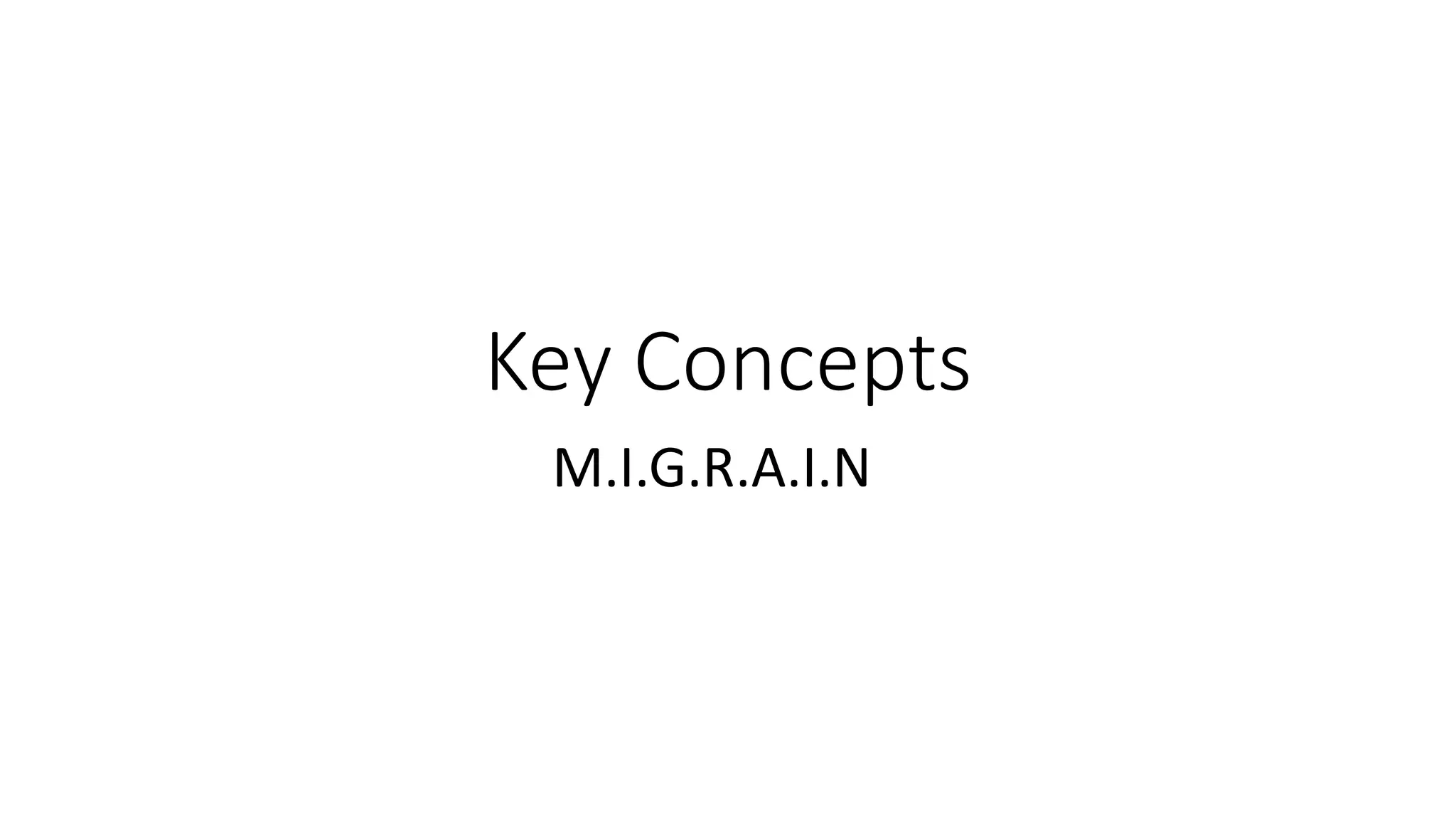 Key concepts | PPTX