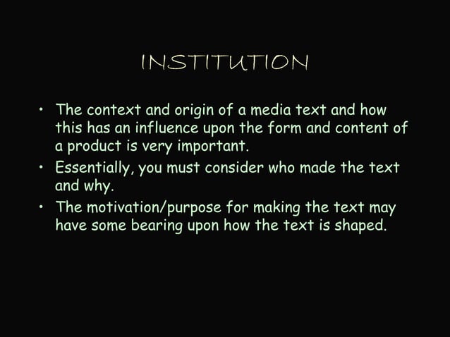Media 7 Key concepts | PPT Media 7 Key concepts | PPT