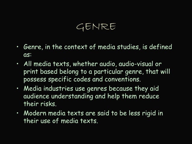 Media 7 Key concepts | PPT