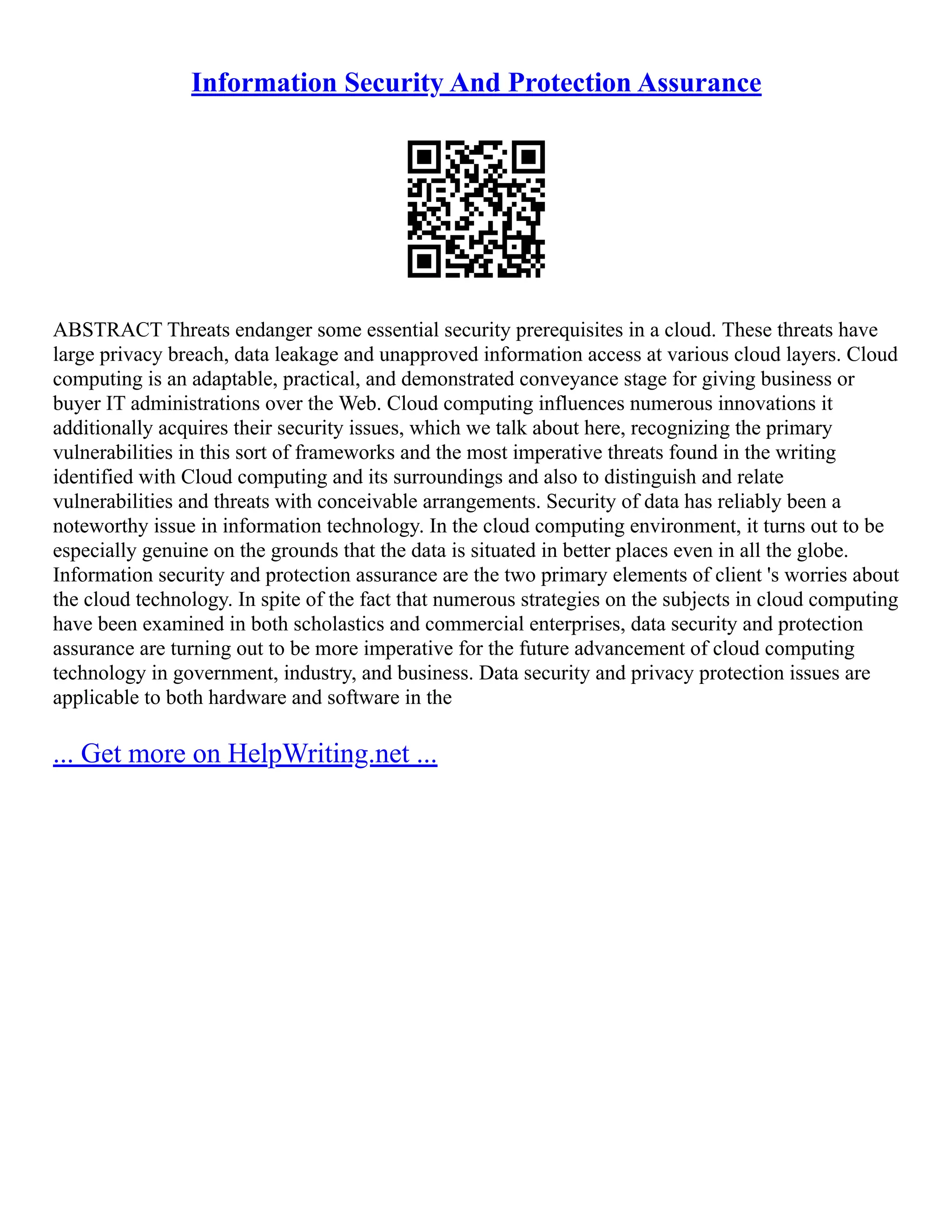 Key Concepts And Principles Of Internal Quality Assurance... | PDF