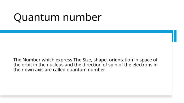 Atomic Structure: Fundamental Particles, Atomic Models, Quantum Numbers ...