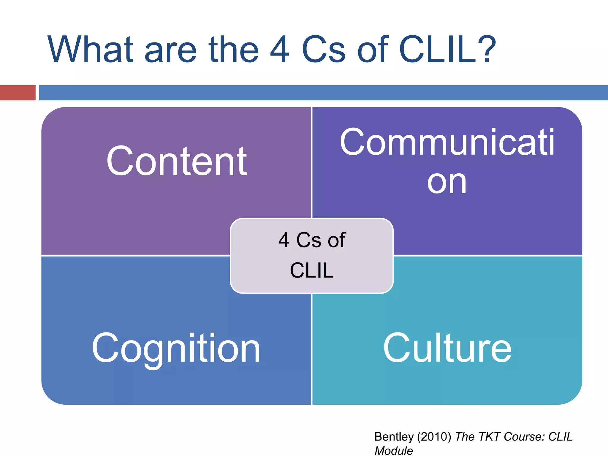 Key concepts in clil | PPTX
