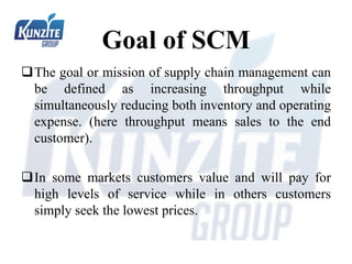 Key concepts of supply chain management | PDF