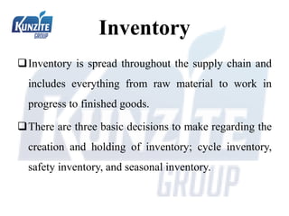 Key concepts of supply chain management | PDF