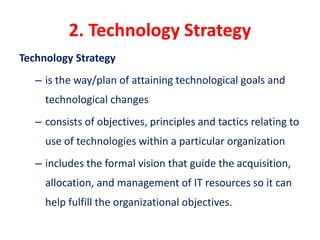 Key concepts of Technology Management | PDF