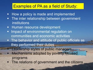 Key Concepts, Theories of Public Administration | PDF