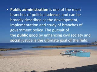Key Concepts, Theories of Public Administration | PDF