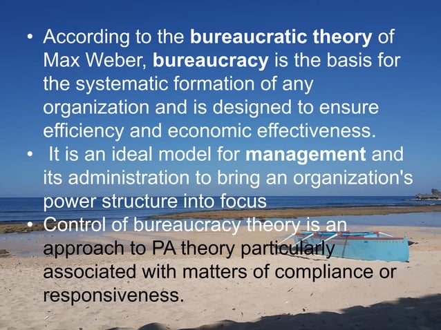 Key Concepts, Theories of Public Administration | PPT
