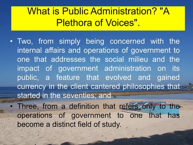 Key Concepts, Theories of Public Administration | PDF | Education