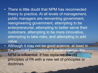 Key Concepts, Theories of Public Administration | PDF