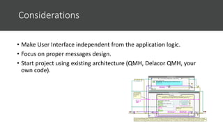 Key considerations for multithreaded architectures in LabVIEW | PPT