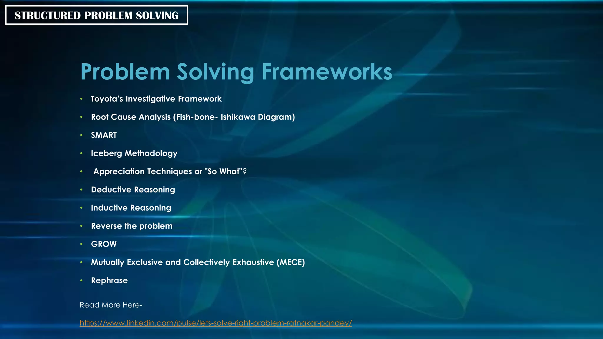 Key consulting frameworks_for_data_scientist | PDF