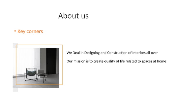 Key corners an interiors that design all | PPT