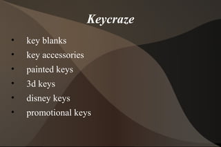 key blanks | PPT
