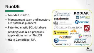 Key Database Criteria for Cloud Applications | PPT