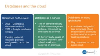 Key Database Criteria for Cloud Applications | PPT