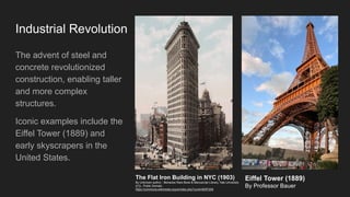 Key Developments in Architecture - Overview | PPT