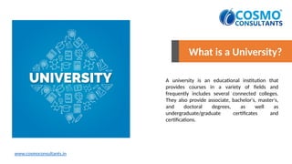 Key Difference between Foreign Universities and Foreign Colleges | PPT