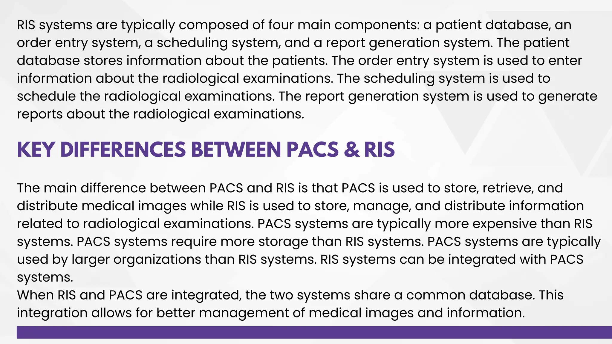 Key Differences- DICOM vs CIS and PACS vs RIS.pdf