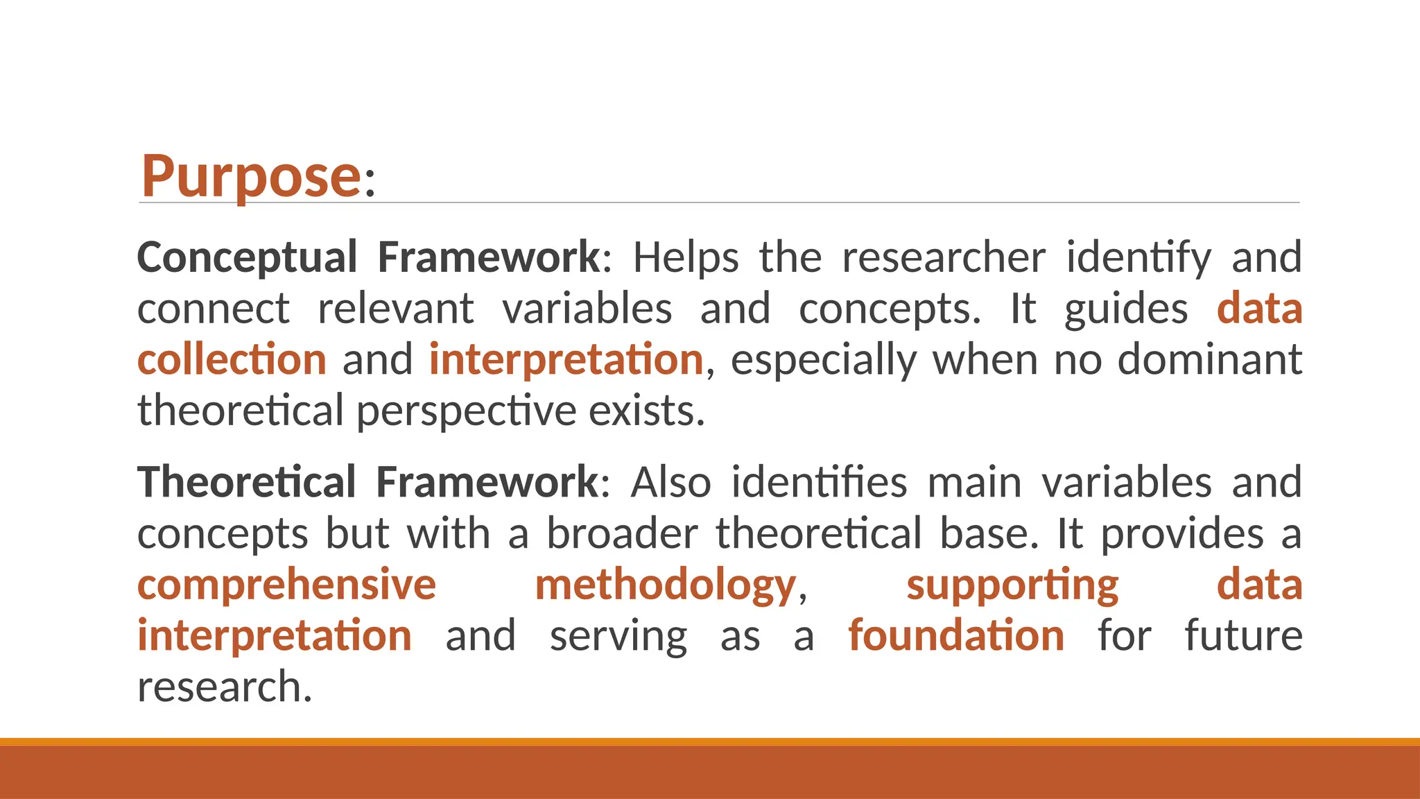 key differences between conceptual frameworks.pptx key differences between conceptual frameworks.pptx