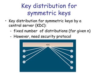 key distribution techniques of information security.ppt