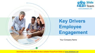 Key Drivers Employee Engagement PowerPoint Presentation Slides | PPT