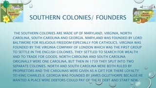 Key economic, political and social characteristics of the southern ...