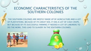 Key economic, political and social characteristics of the southern ...