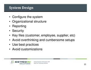 Enterprise system implementation strategies and phases | PPT