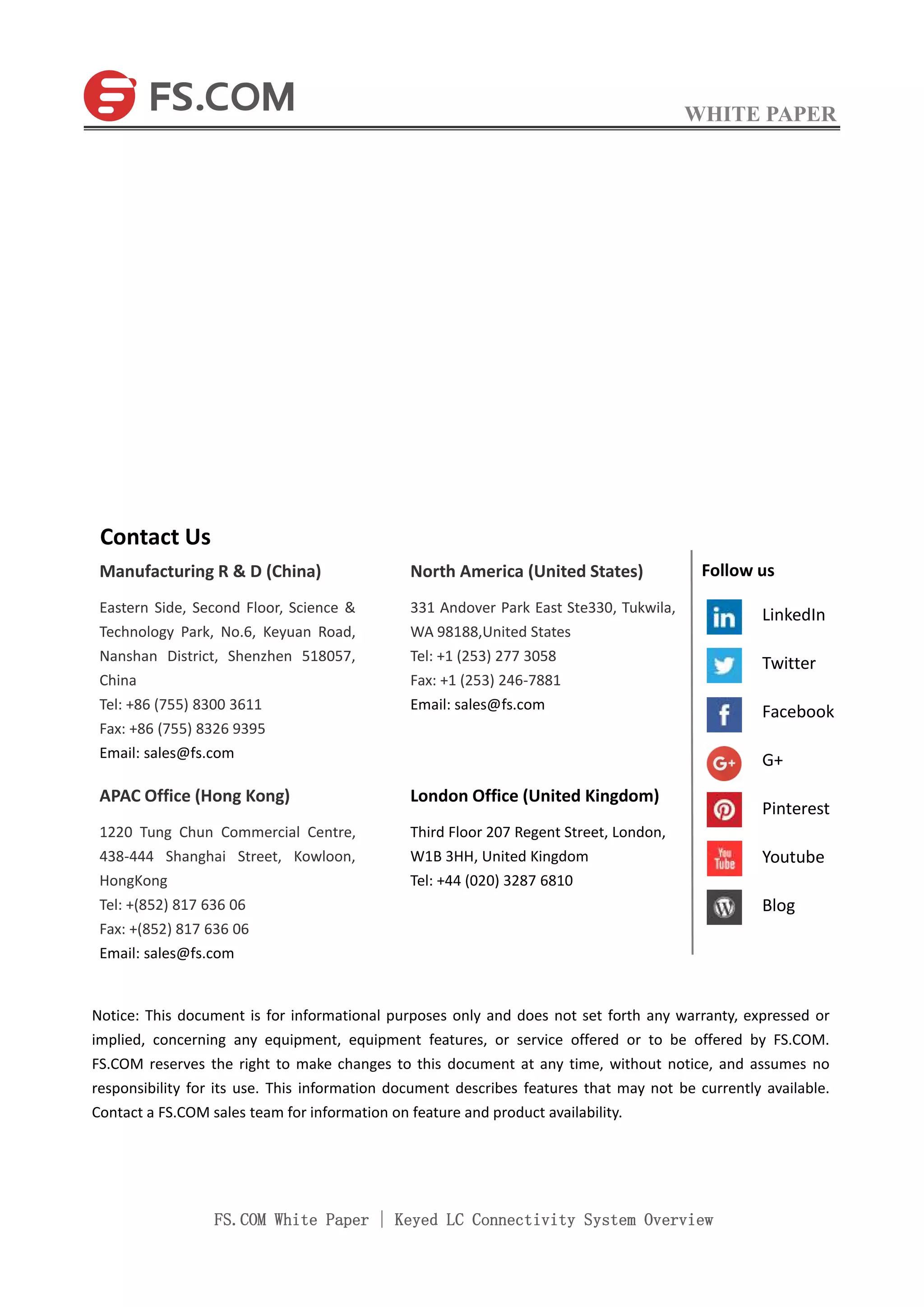 Keyed lc connectivity system overview | PDF