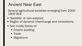 Key elements of ancient near east | PPT