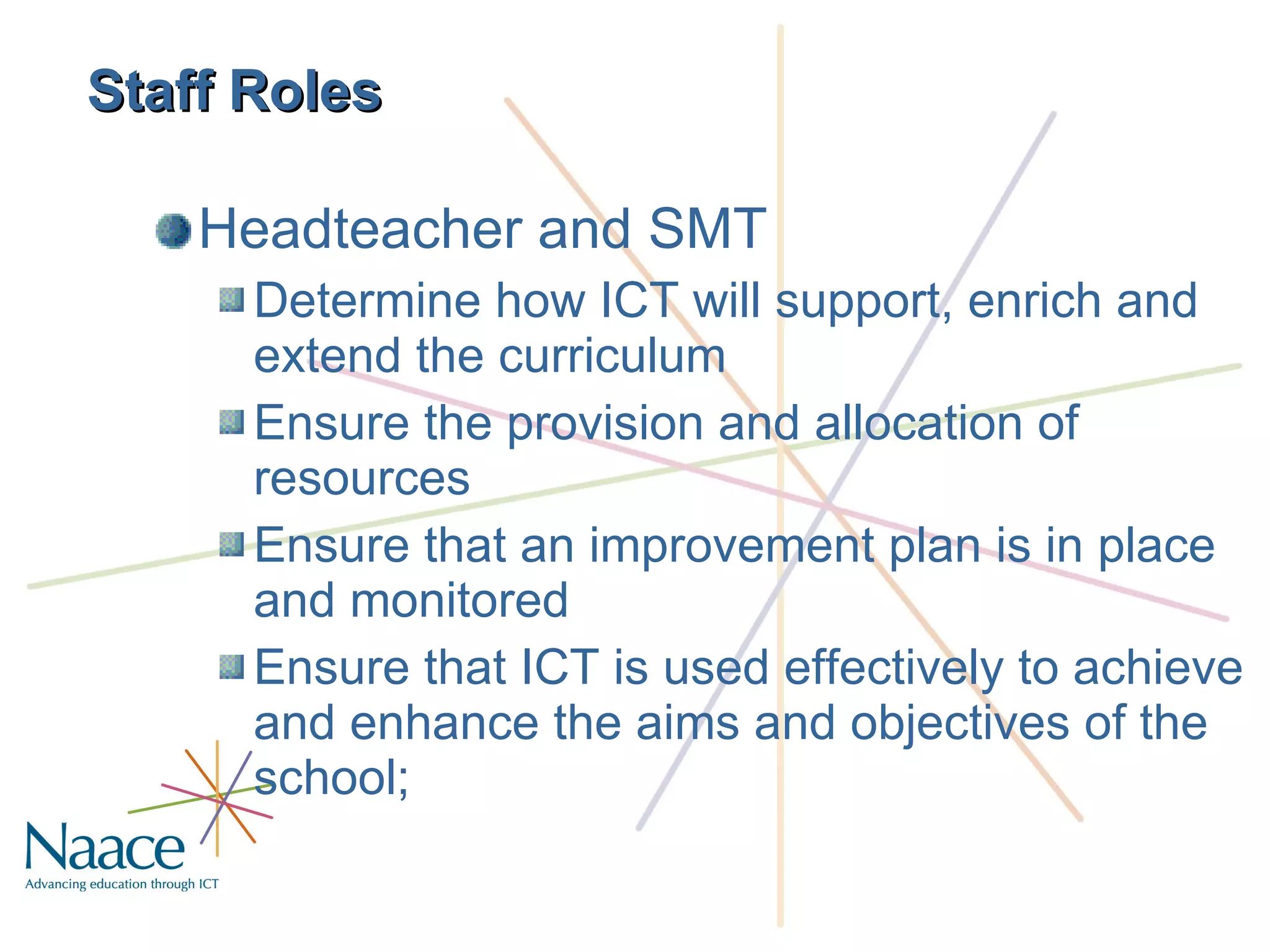 Key elements of an ICT vision statement | PPT