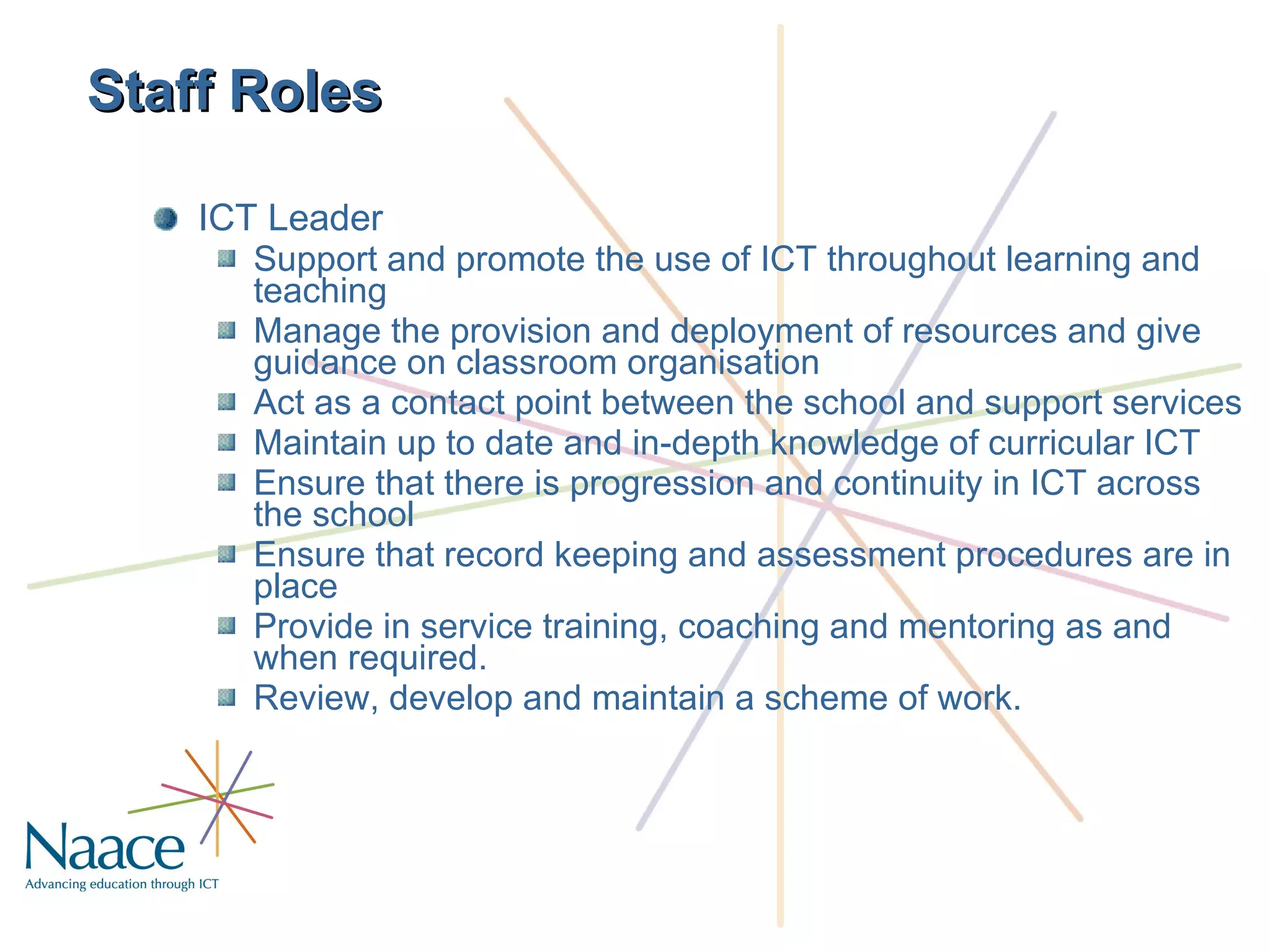 Key elements of an ICT vision statement | PPT