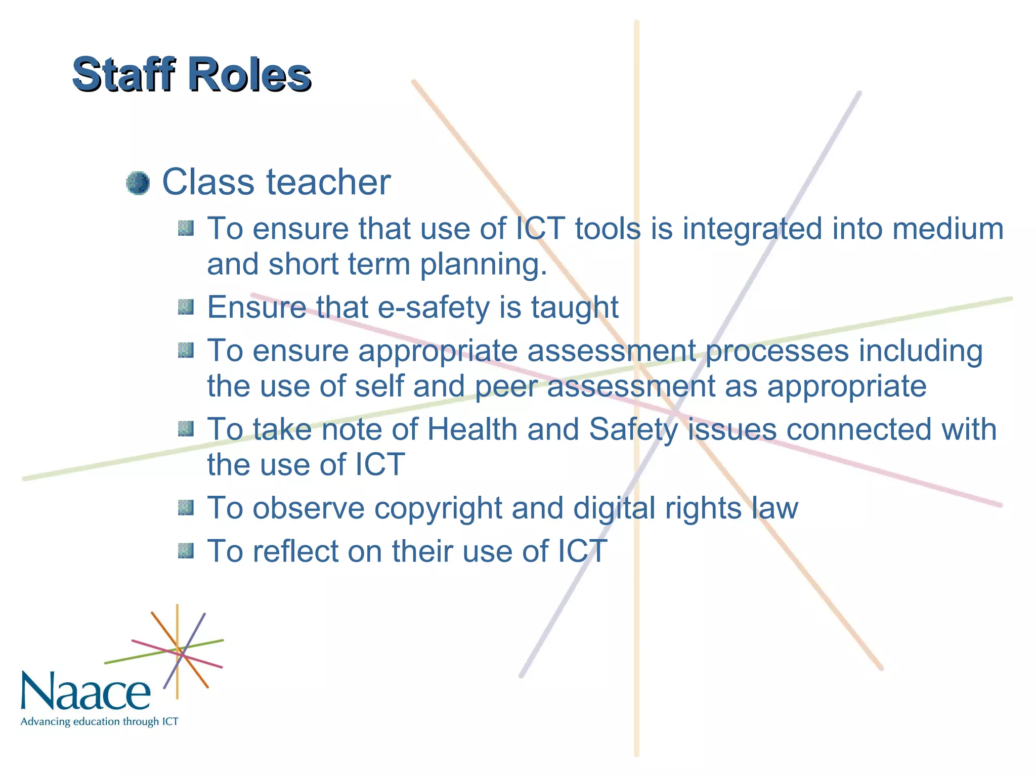Key elements of an ICT vision statement | PPT
