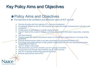 Key elements of an ICT vision statement | PPT