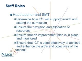 Key elements of an ICT vision statement | PPT